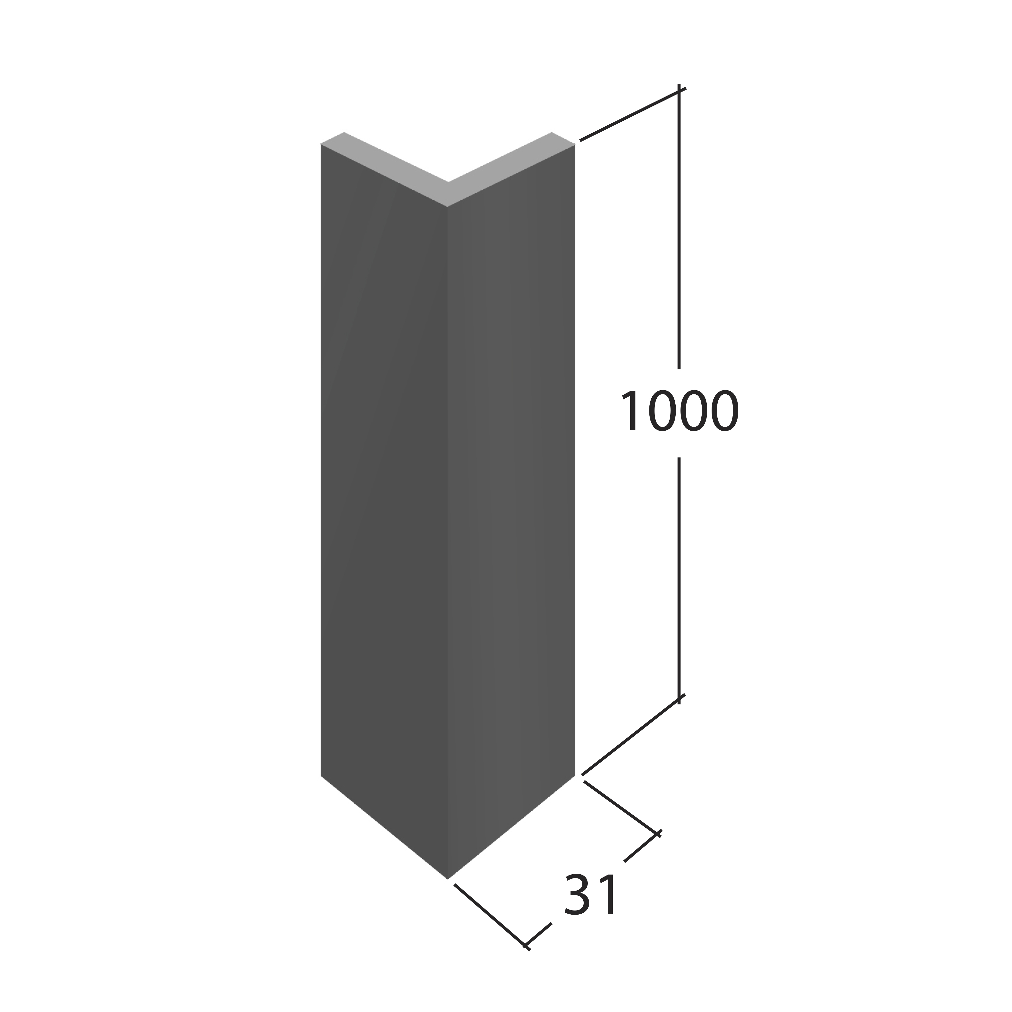 Universal angle cover trim