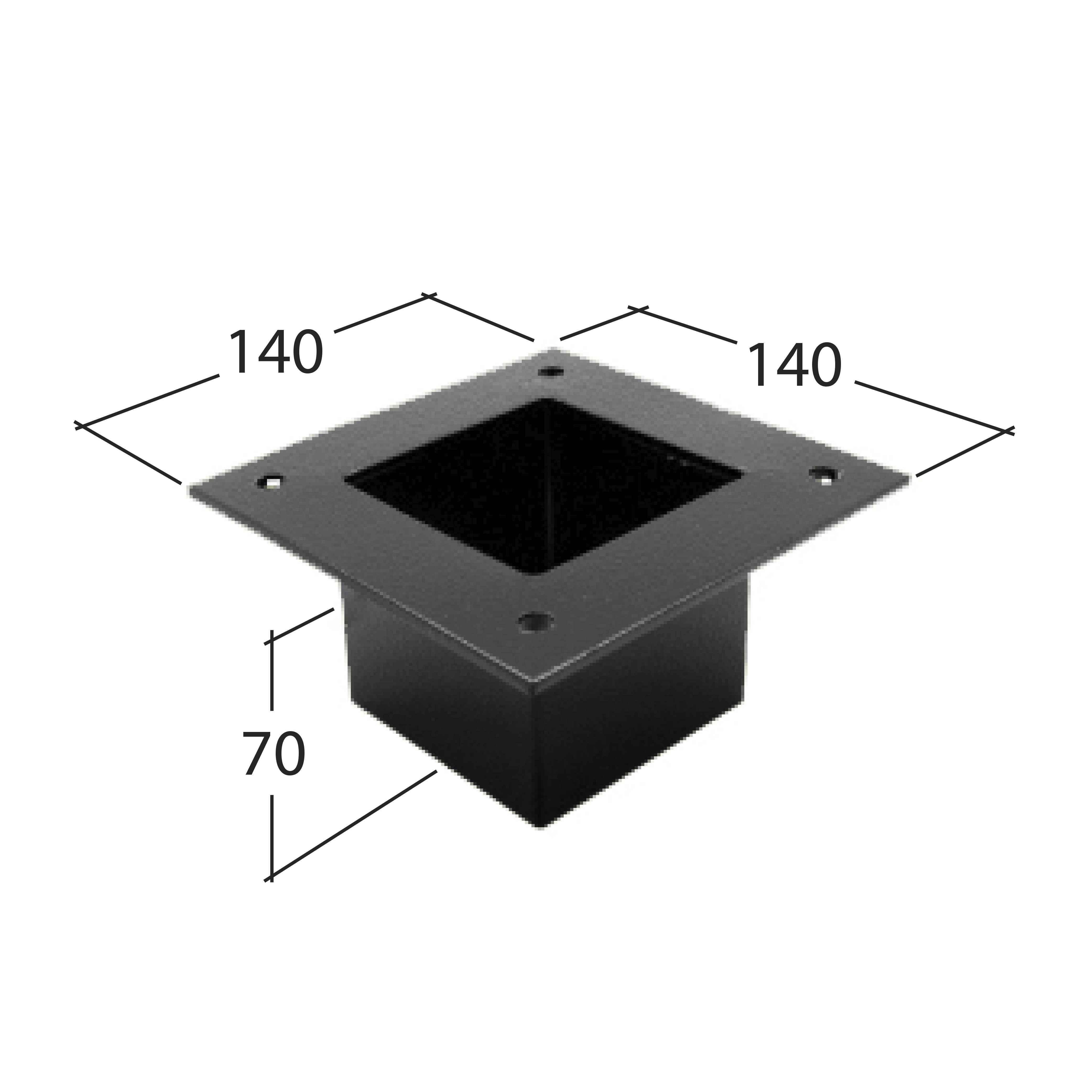 76mm⌀ Patch Outlet