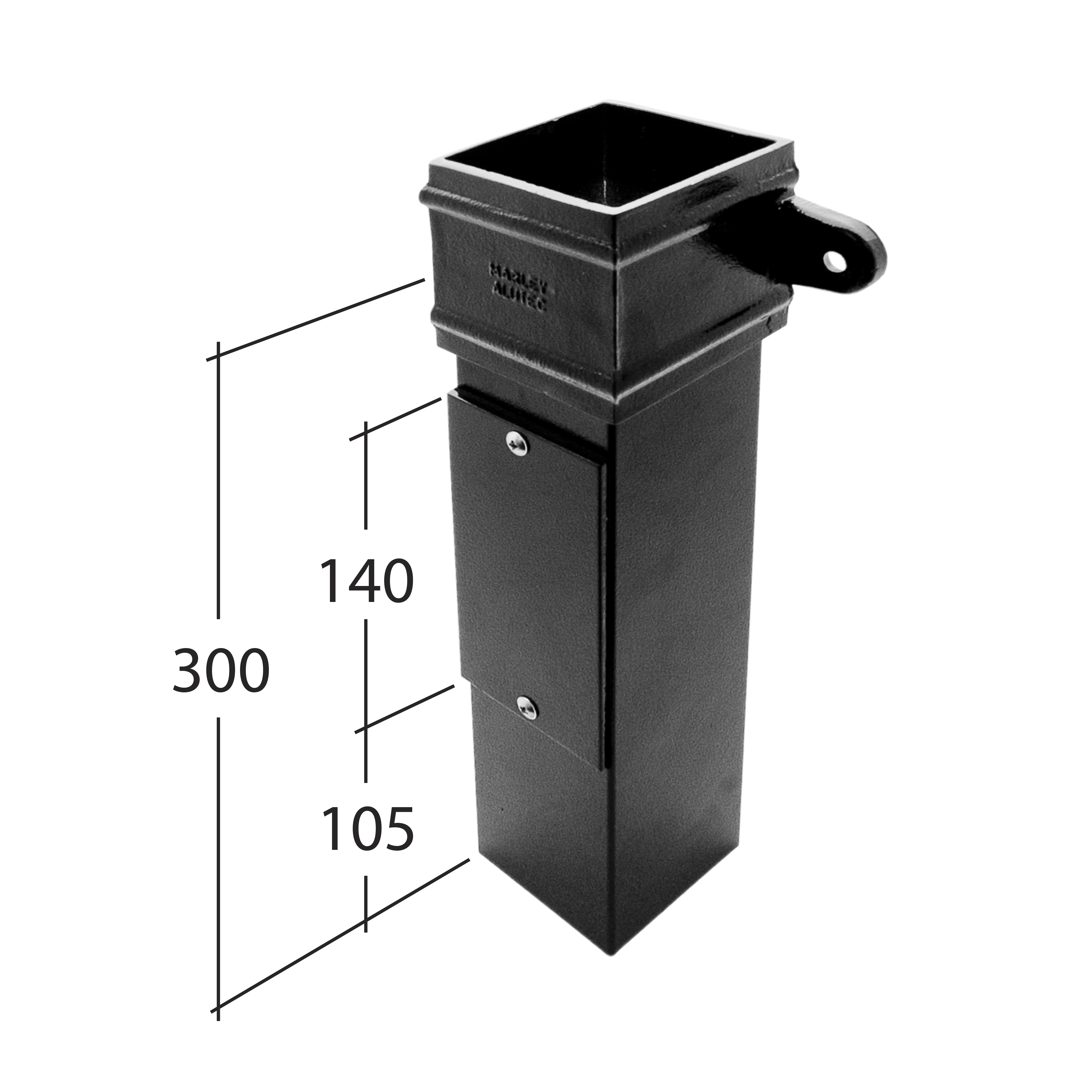 72mm Square Access Pipe