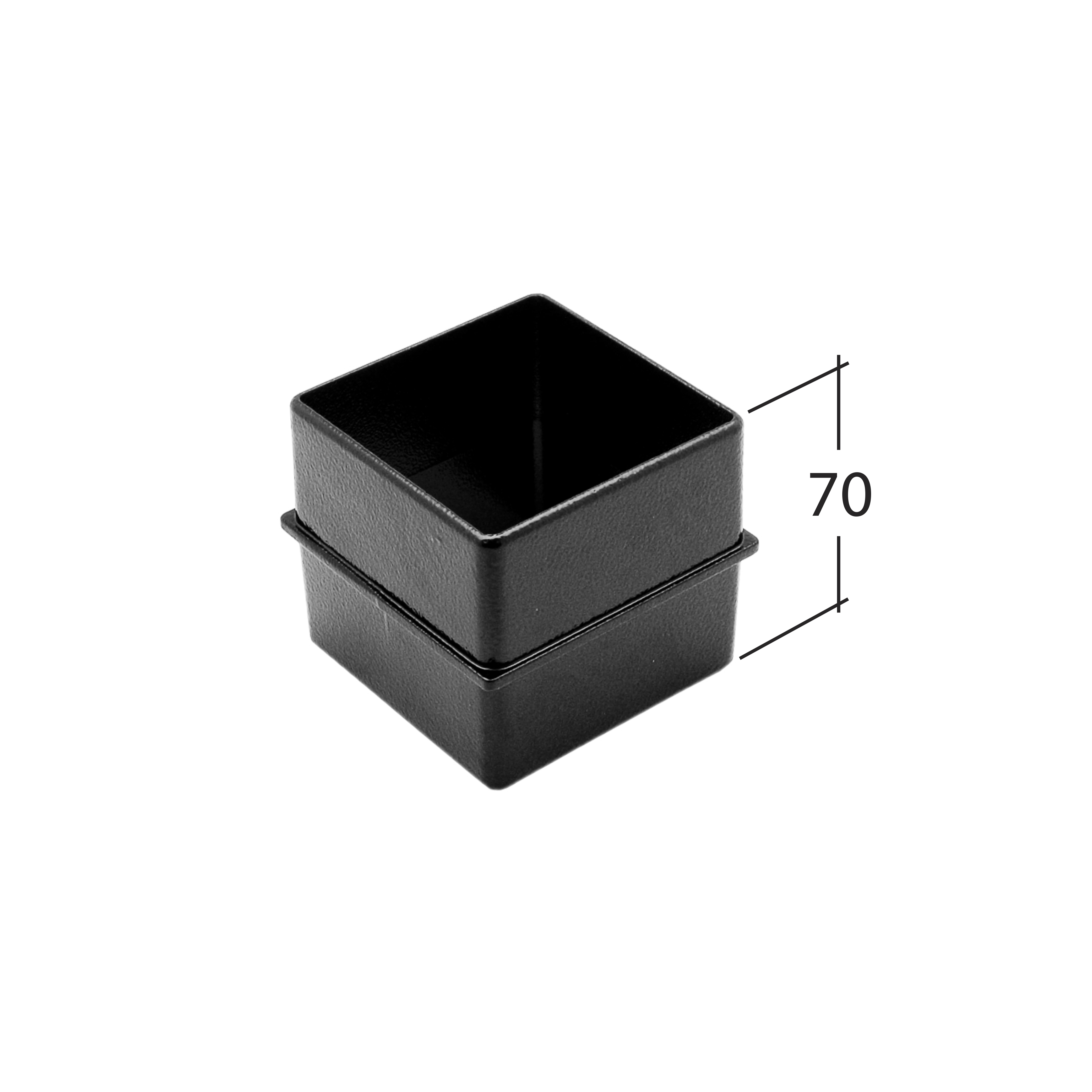 102x76mm Rectangle Internal Pipe Joint Spigot