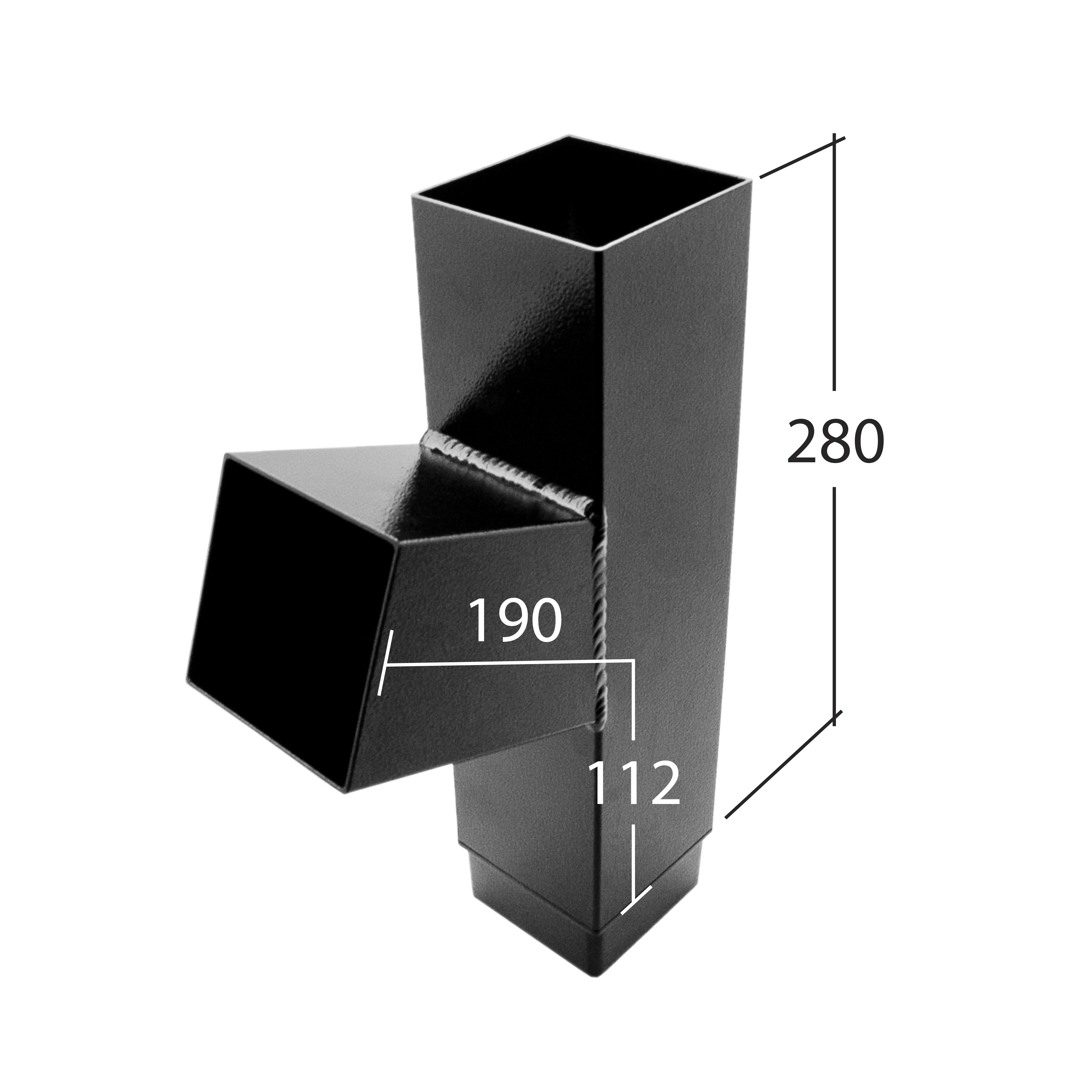 102x76mm Rectangle Access Pipe