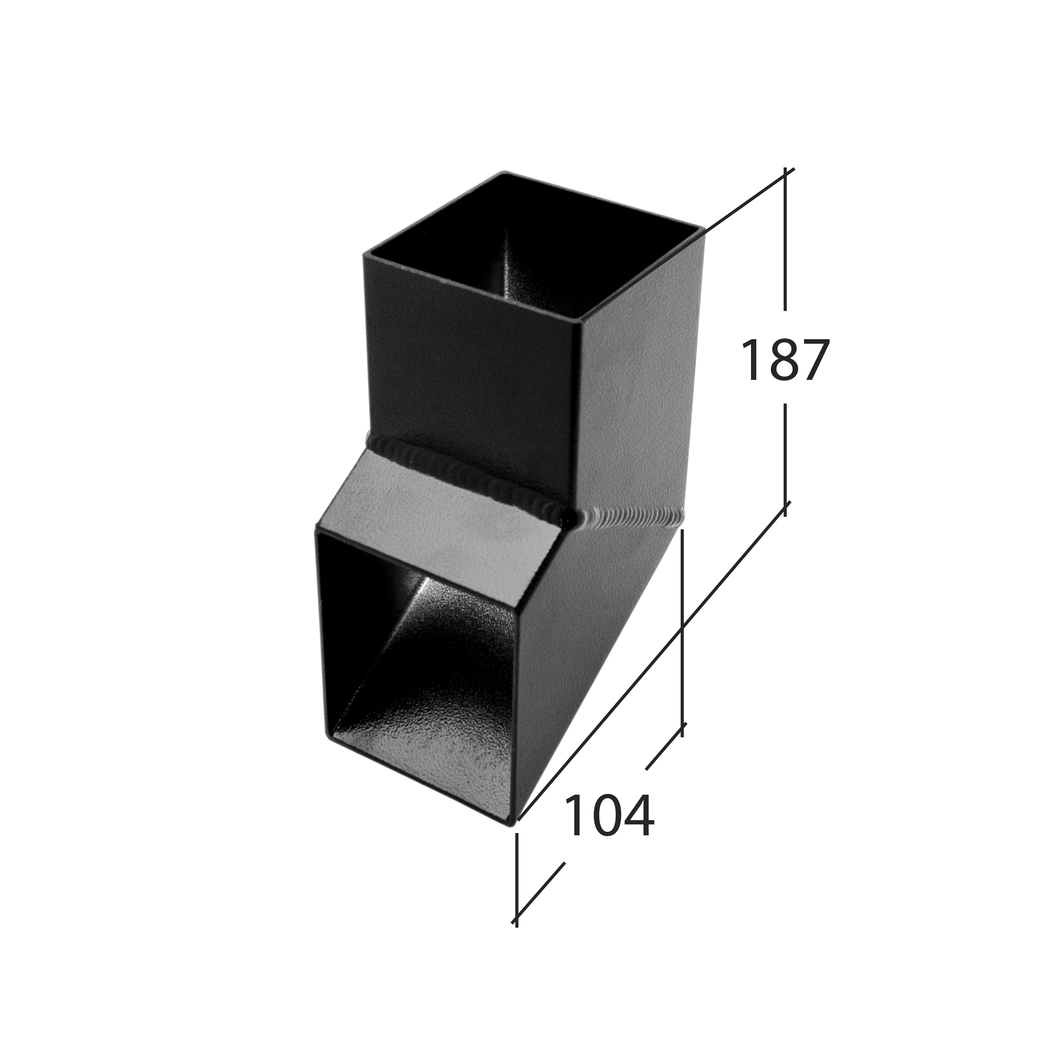 102x76mm Rectangle Shoe