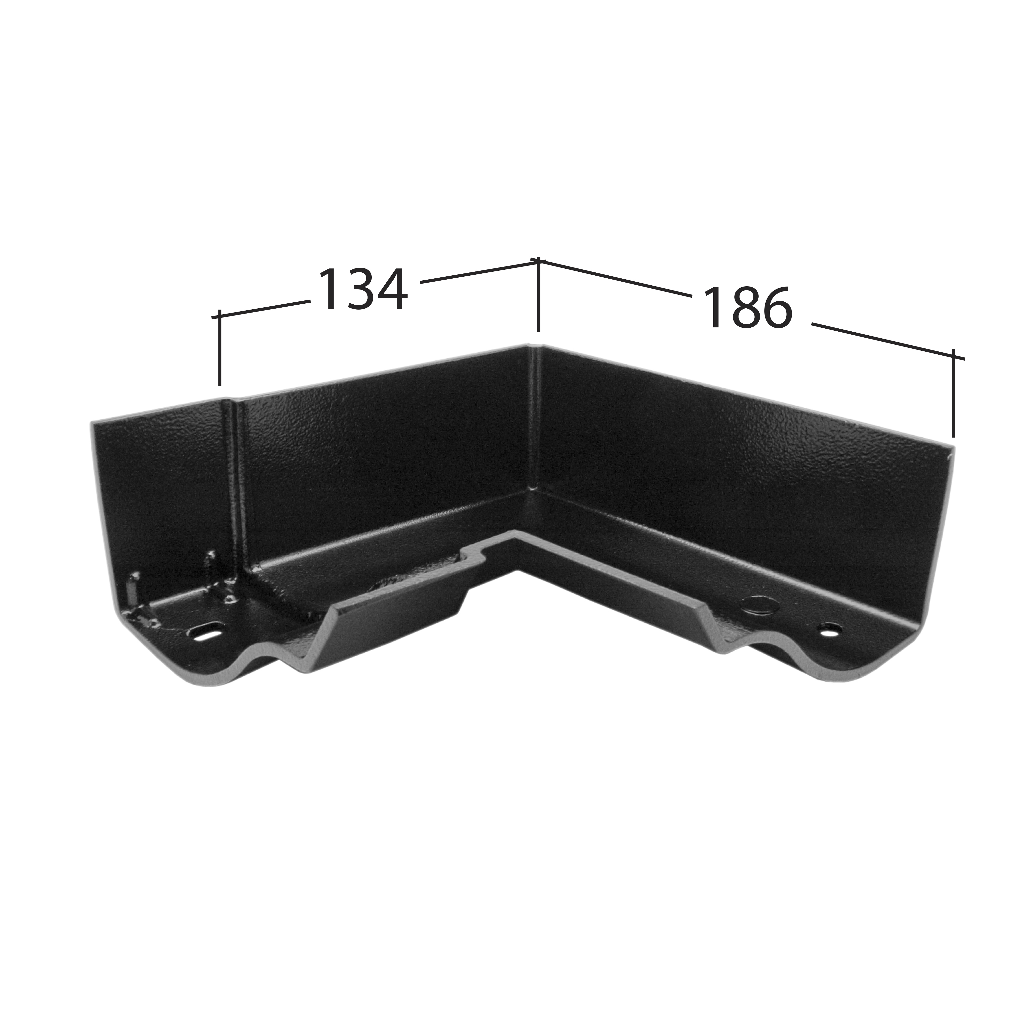 Traditional Ogee aluminium guttering system from Marley Alutec