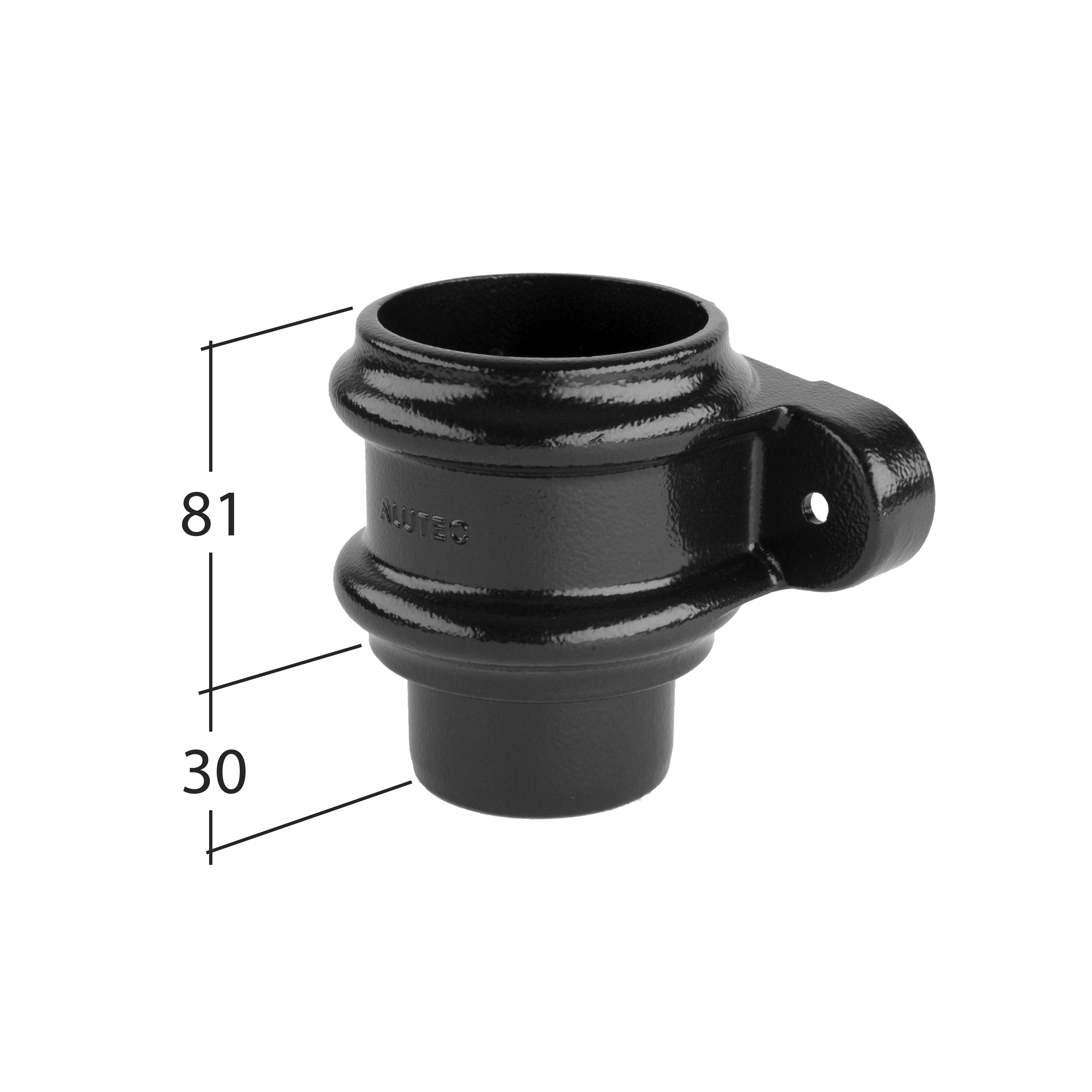 76mm Eared Pipe Socket